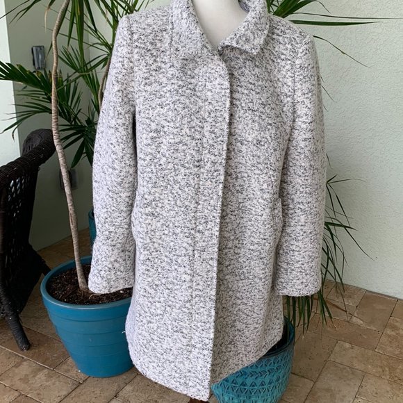 Jackets & Coats | Loft Wool Polyester Coat Large | Poshmark